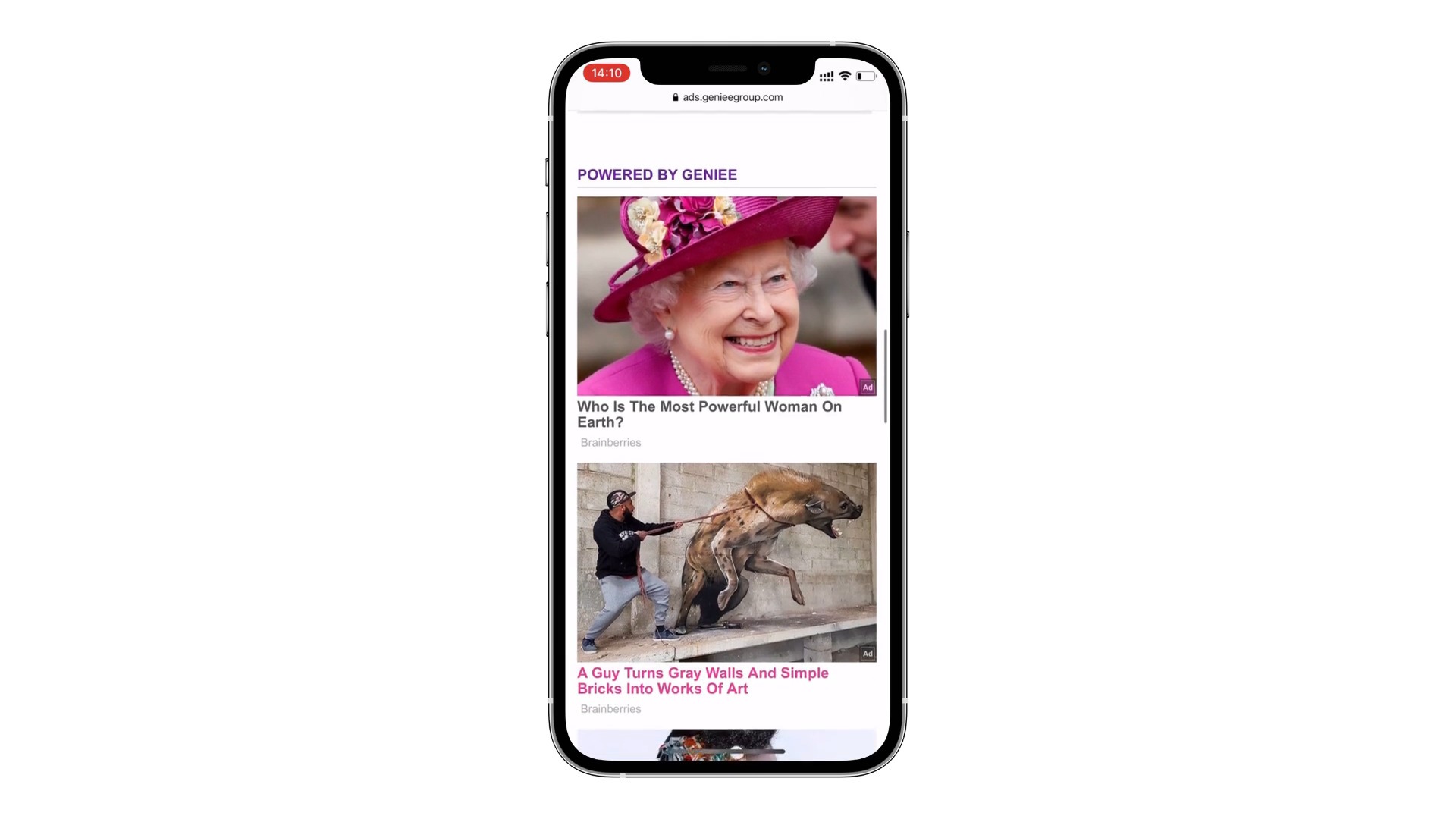 Ads Demo | Geniee Adtech company & monetization partner