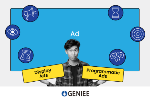 โฆษณาแบบโปรแกรมเทียบกับโฆษณาแบบแสดง | Geniee SSP & DSP แพลตฟอร์ม