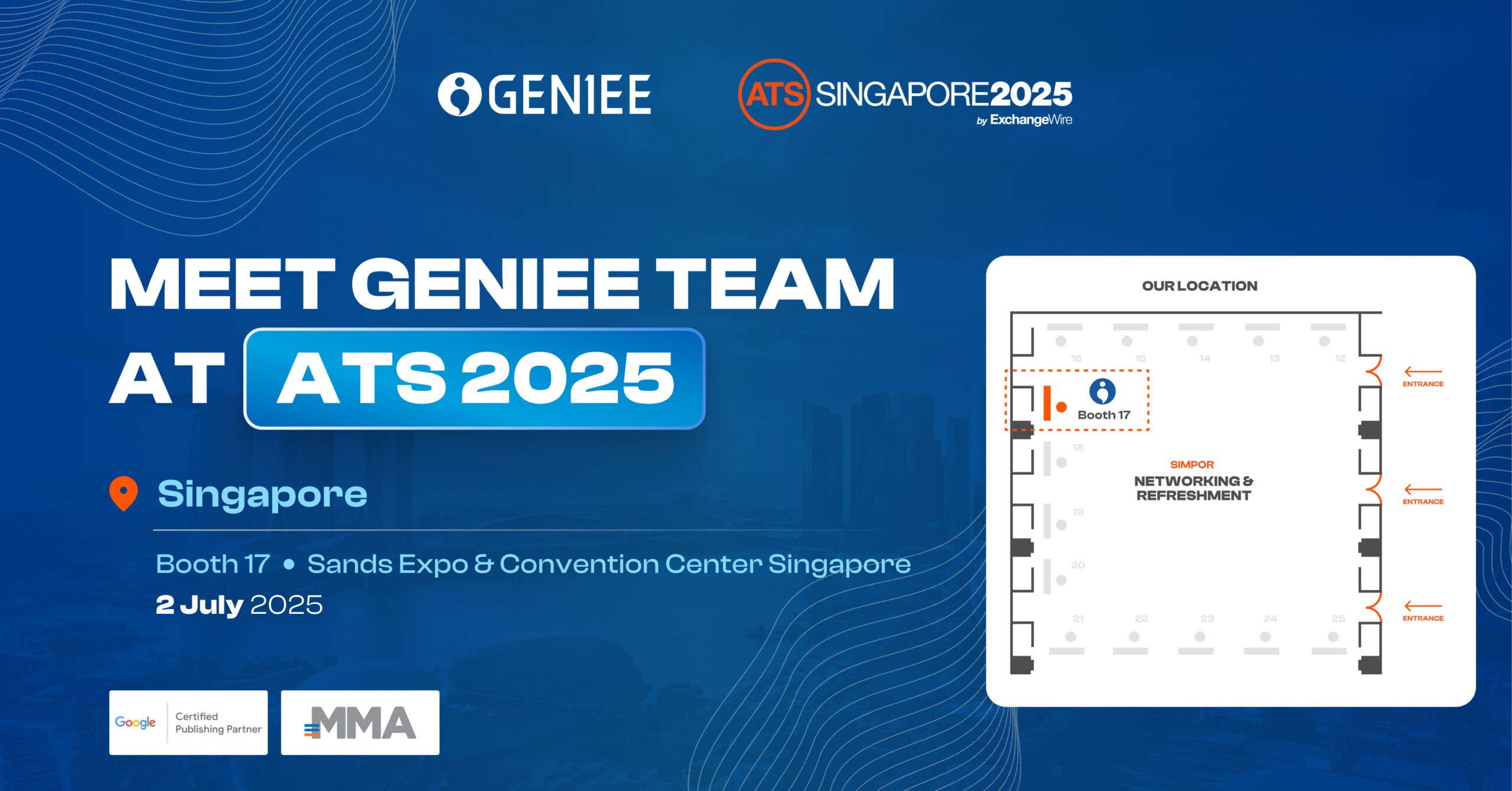 Geniee - Official Supporting Partner of ATS Singapore 2025